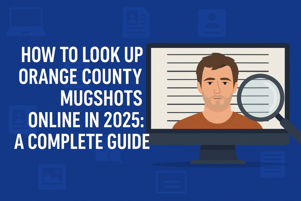 How to Look Up Orange County Mugshots Online in 2025