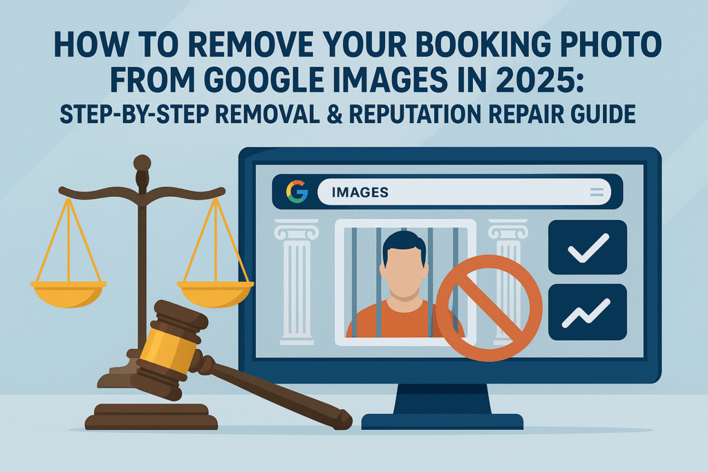 How to Remove Your Booking Photo from Google Images (2025 Guide)
